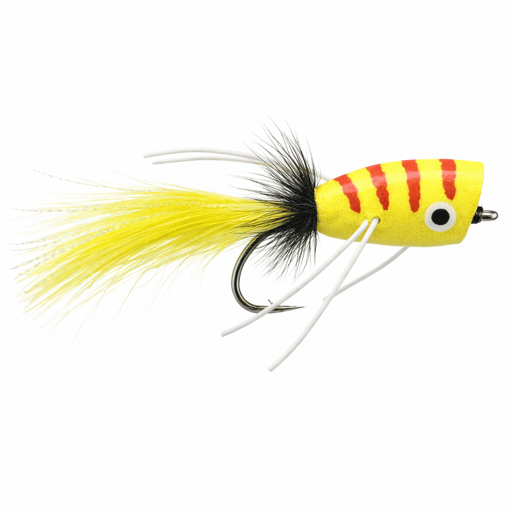 Bass Popper - Fly Pattern Recipe & Instructions | Cutty