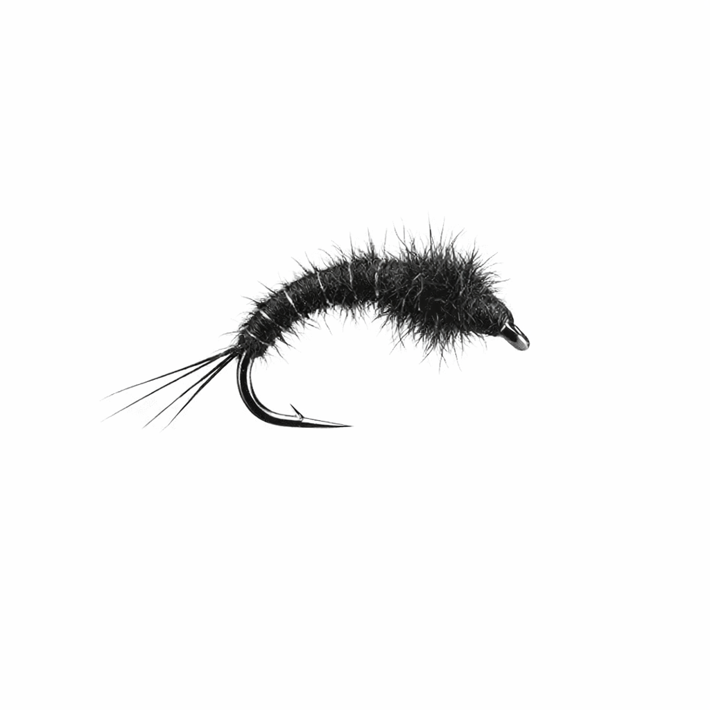 Black Caddis Pupa - Fly Pattern Recipe & Instructions | Cutty